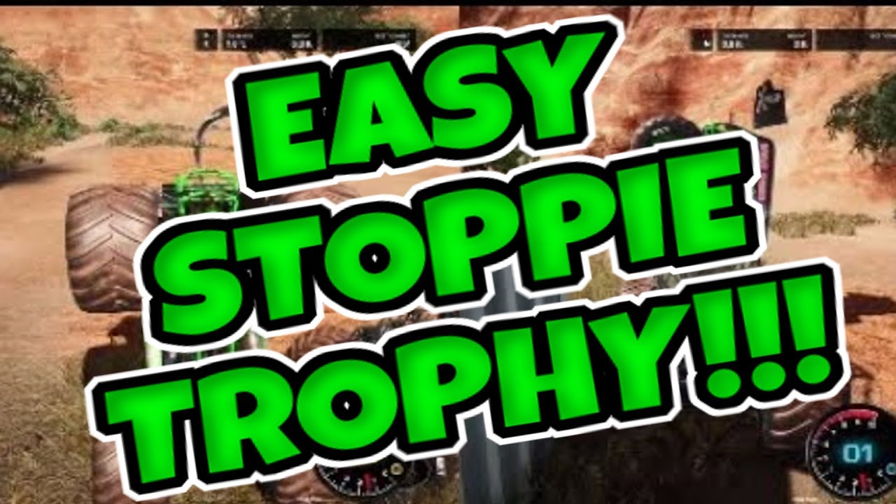 How To Get Stoppie Master Trophy - Monster Jam Steel Titans - YouTube