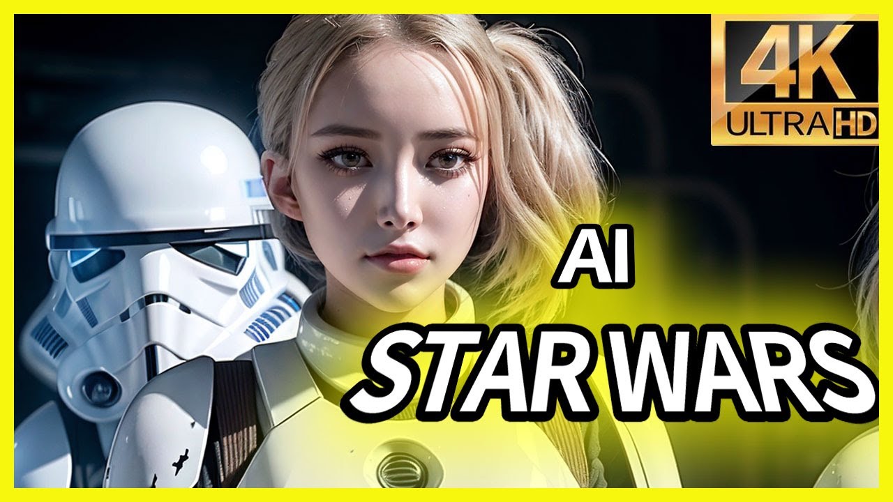 [4K AI Art] Star Wars : Jedi Knight / The Mandalorian / Stormtrooper [AI Lookbook] - YouTube