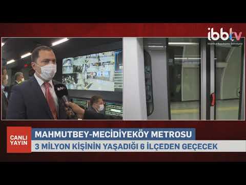 M7 Mecidiyeköy-Mahmutbey Metro Hattı Seferlere Başladı
