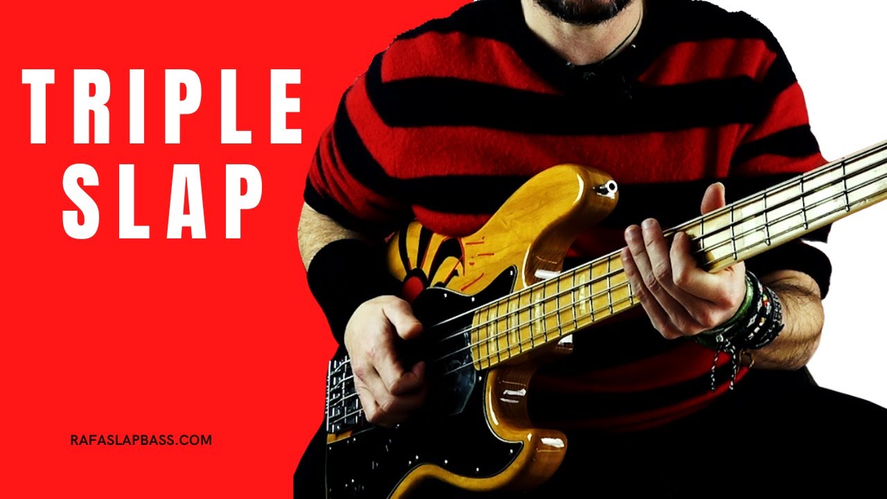 Cómo hacer TRIPLE SLAP con el Bajo 🔥 - YouTube