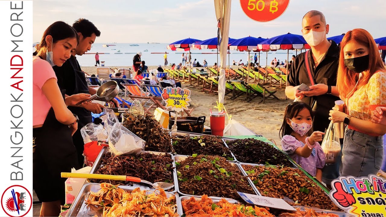 PATTAYA Amazing Street Food and more at the Beach Road - YouTube