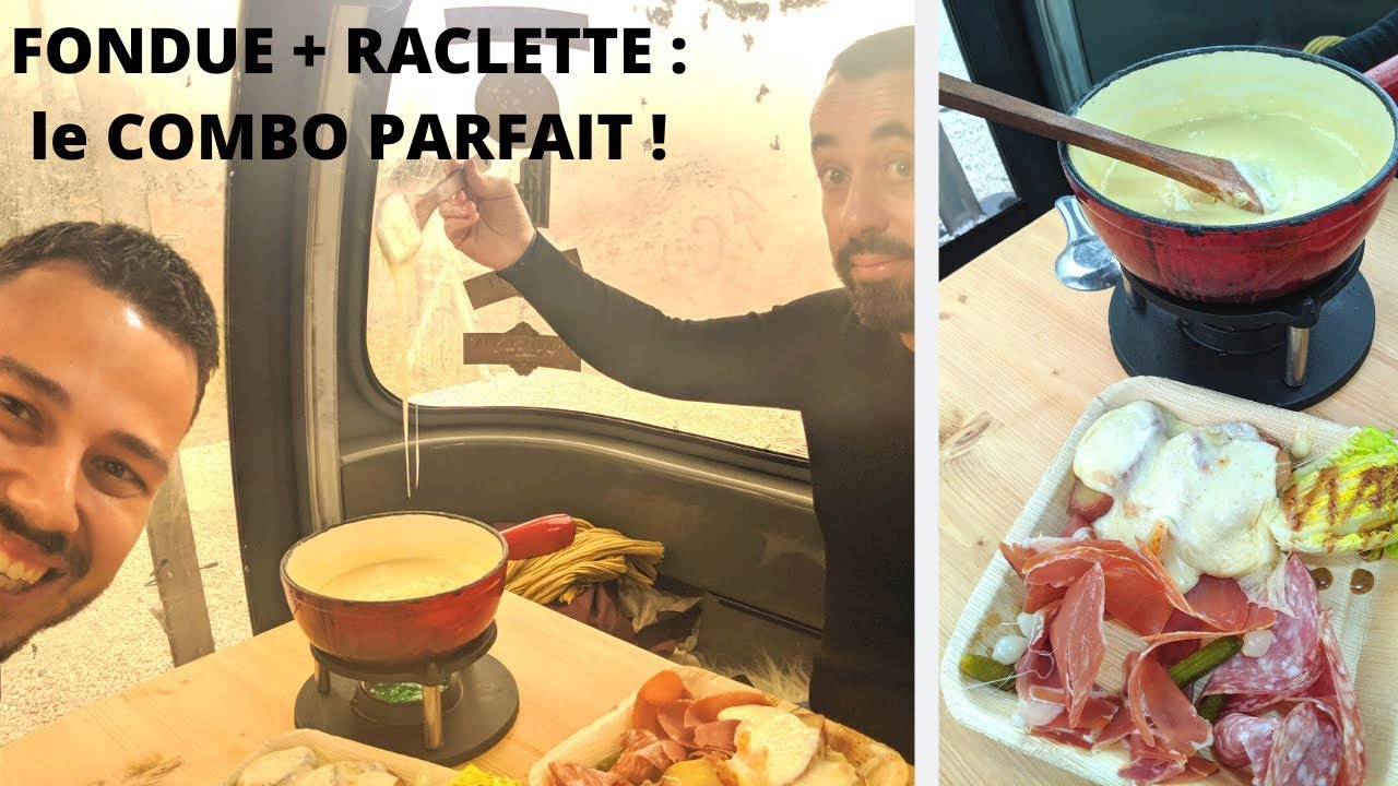 FONDUE et RACLETTE : les 2 en même temps! - VLOG #942 - YouTube
