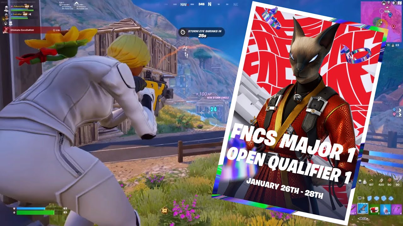 How We Qualified To FNCS Round 2 ON CONSOLE (4K 120fps) - YouTube