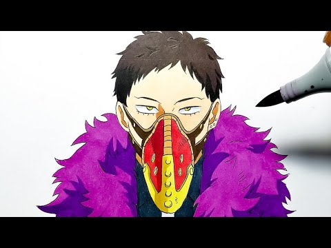How To Draw Overhaul from Boku no Hero Academia - Step by Step Tutorial ...