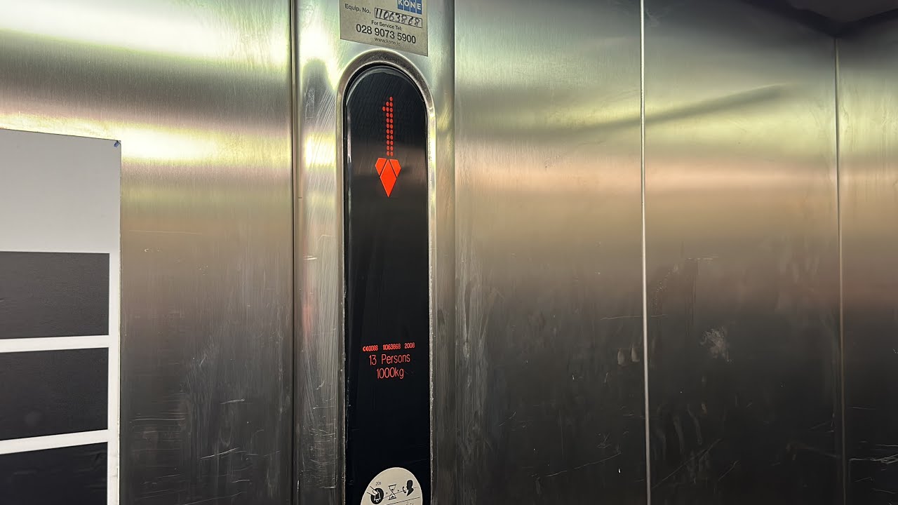 KONE Monospace Lift at New Look in Letterkenny - YouTube