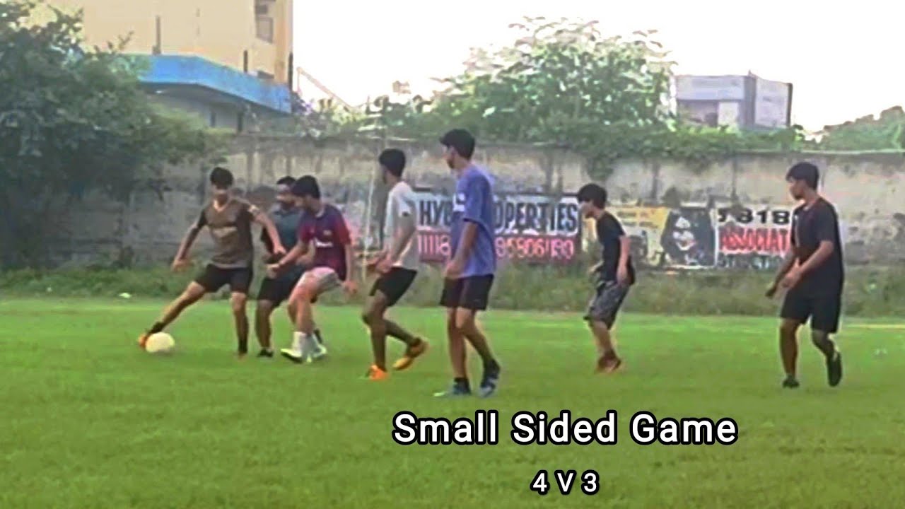 Small sided Games 4 v 3 (Rakshabandhan Special) | Akshit Ftbl - YouTube