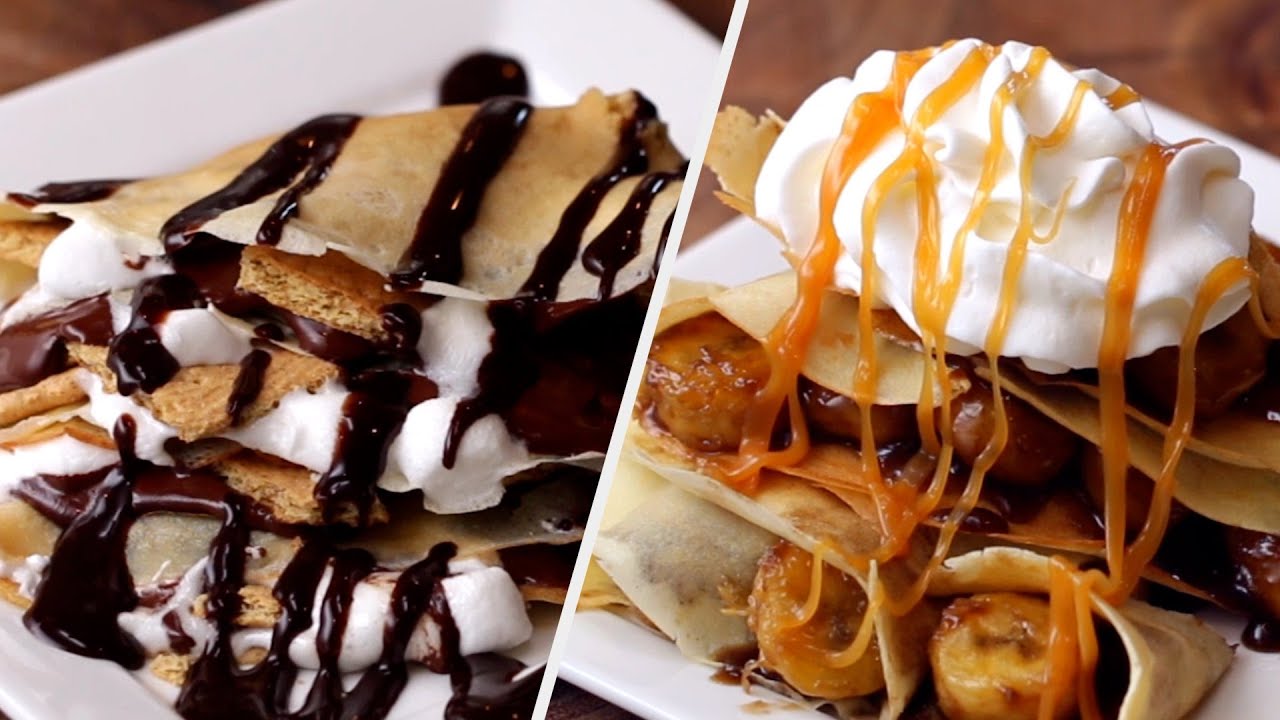 How to Make Crepes Six Ways • Tasty Recipes - YouTube