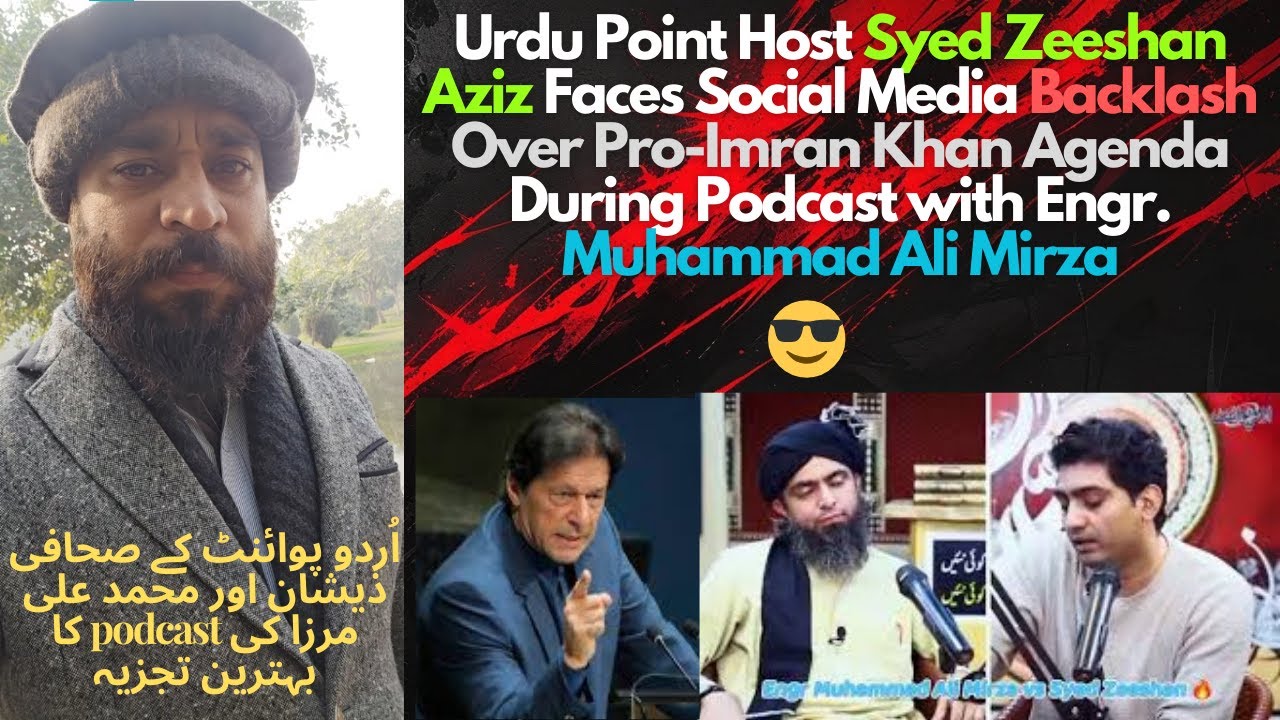 Urdu Point Zeeshan Aziz Faces Social Media Backlash Over-Imran Khan ...