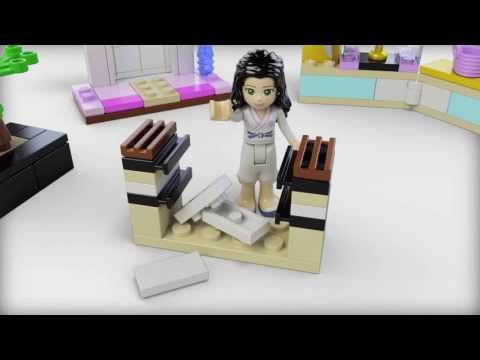 Lego Friends | 41002 | Emmas Karate Class | Lego 3D Review