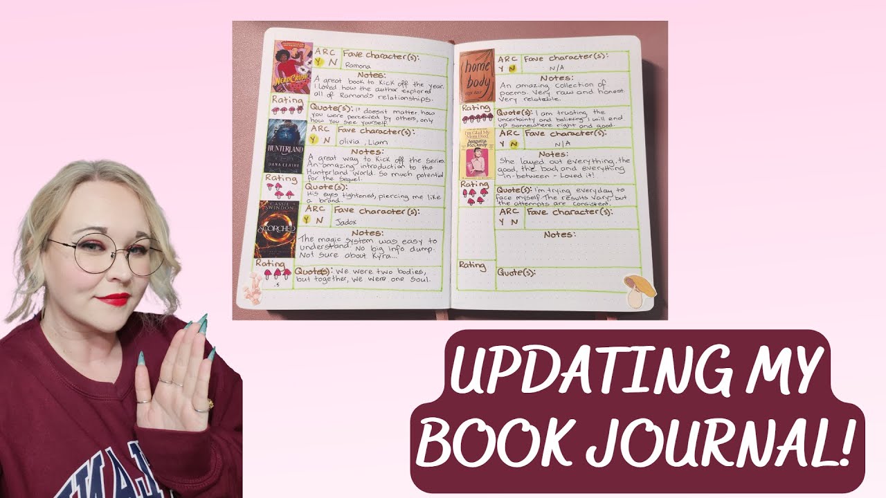 January Book Journal Update - YouTube