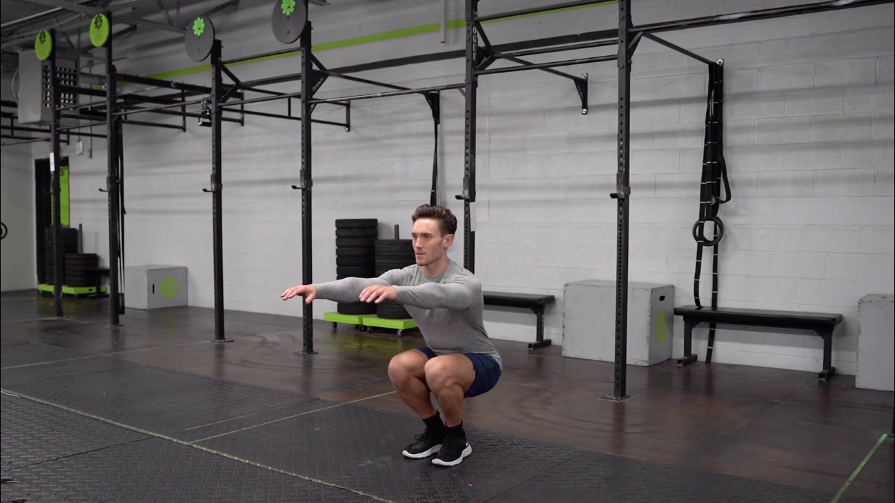 Close Stance Squat - YouTube