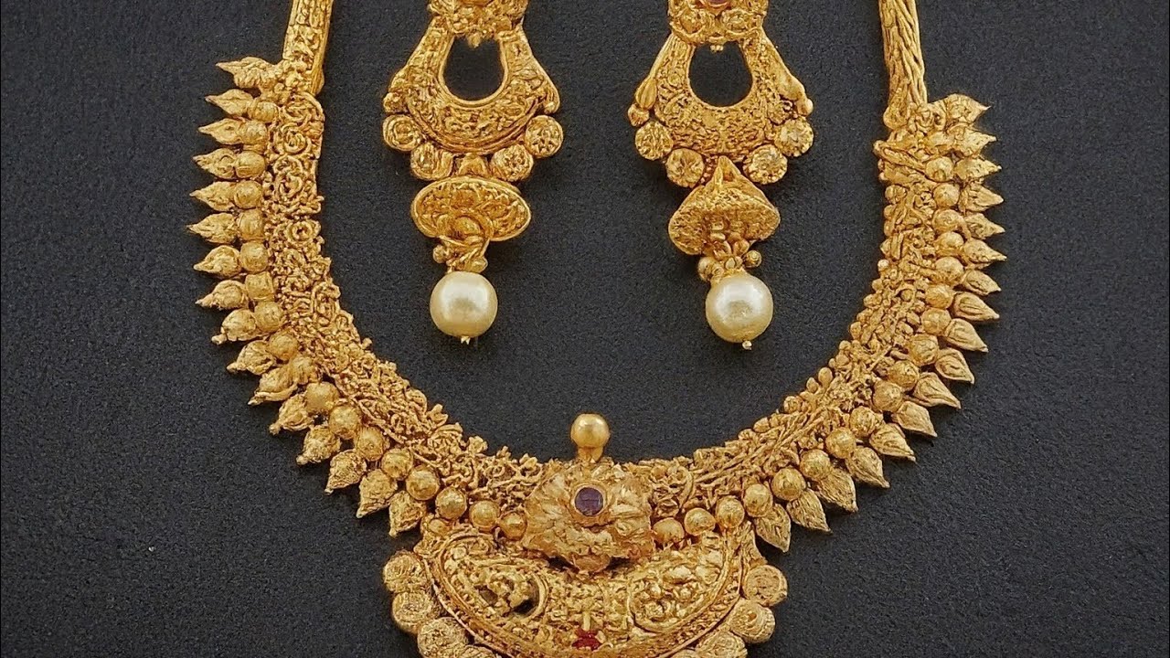 New Jewellery Necklace Set Latest Design - YouTube