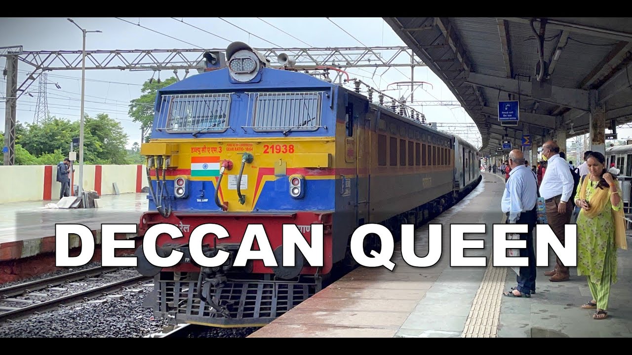 Her Majesty 'The Deccan Queen' Arrives at Lonavala Railway Station ...