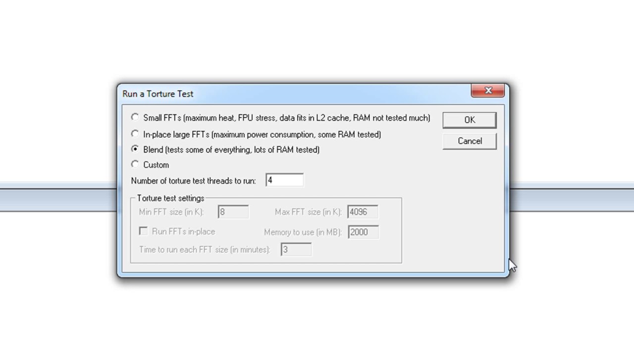 Prime95 - testen Sie Ihren Arbeitsspeicher - YouTube