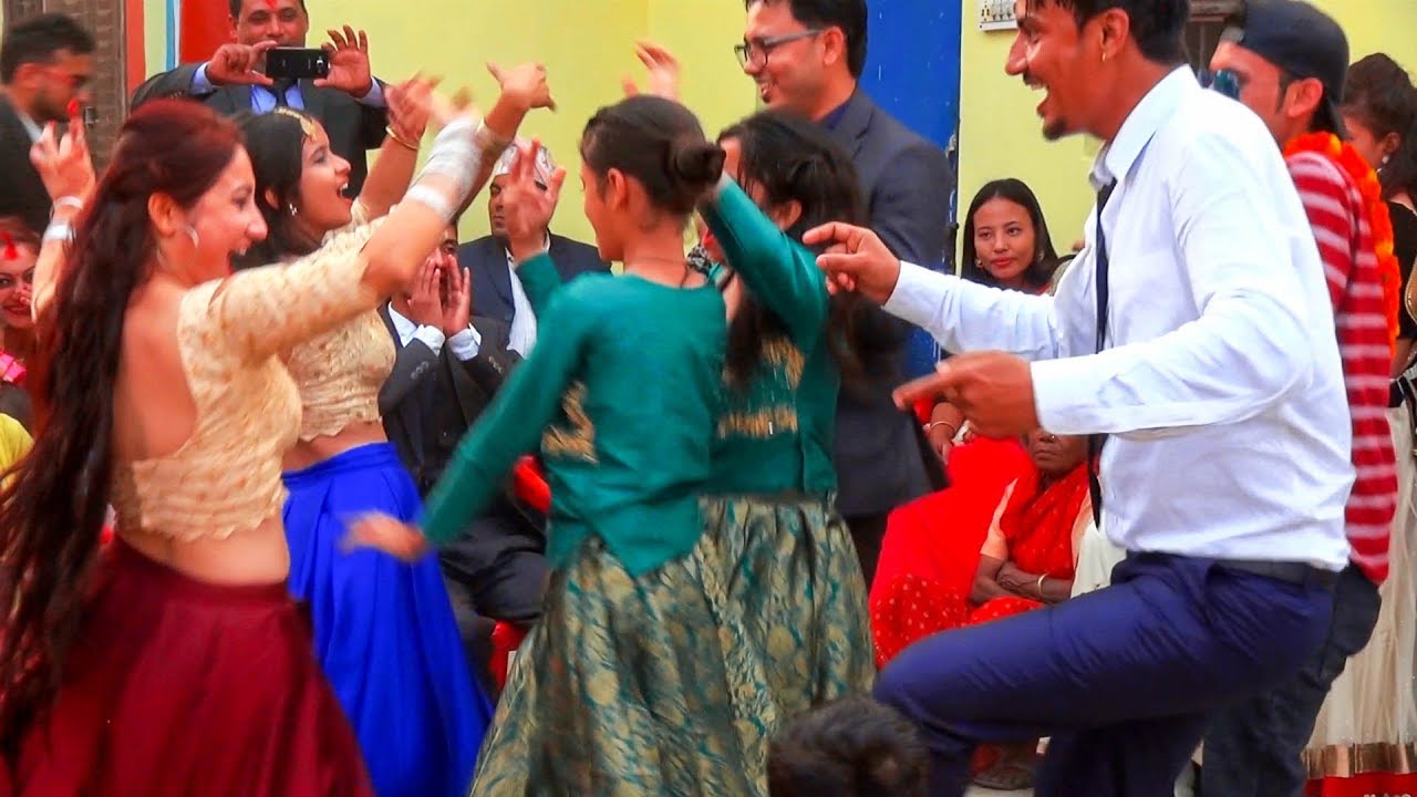 Panche baja | panche baja dance सालीले ठुम्का लगाएपछि भिनाजुको होस ...