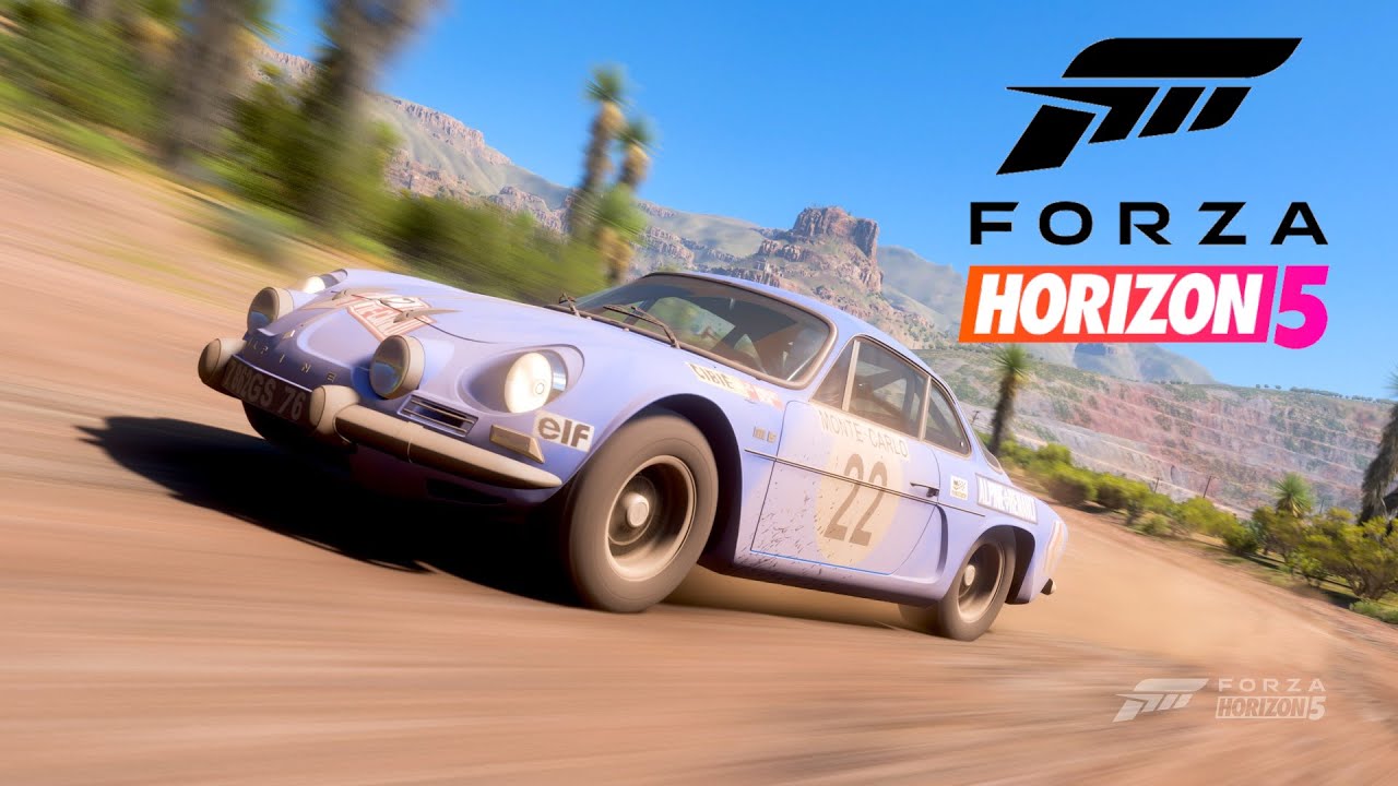 Un Alpine A110 del 73 en un rally - Forza Horizon 5 - YouTube