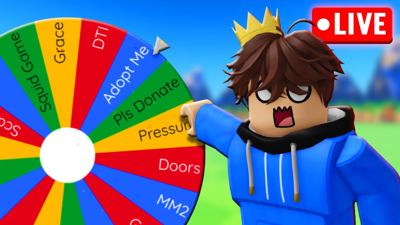 🔴LIVE Playing Viewer's Roblox Games! (WHEEL?!) - YouTube