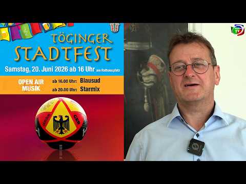 Ankündigung Töginger Stadtfest 2026