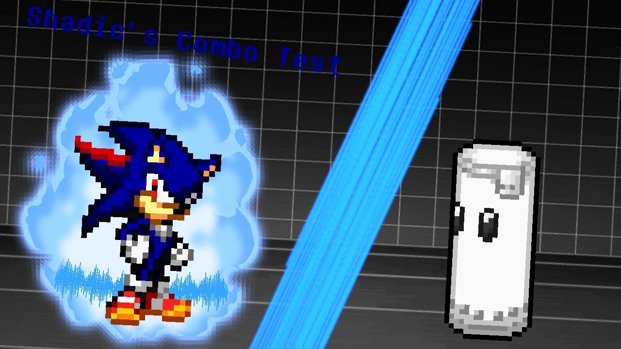 [Stick nodes sprite animation] Shadic's Combo Test - YouTube