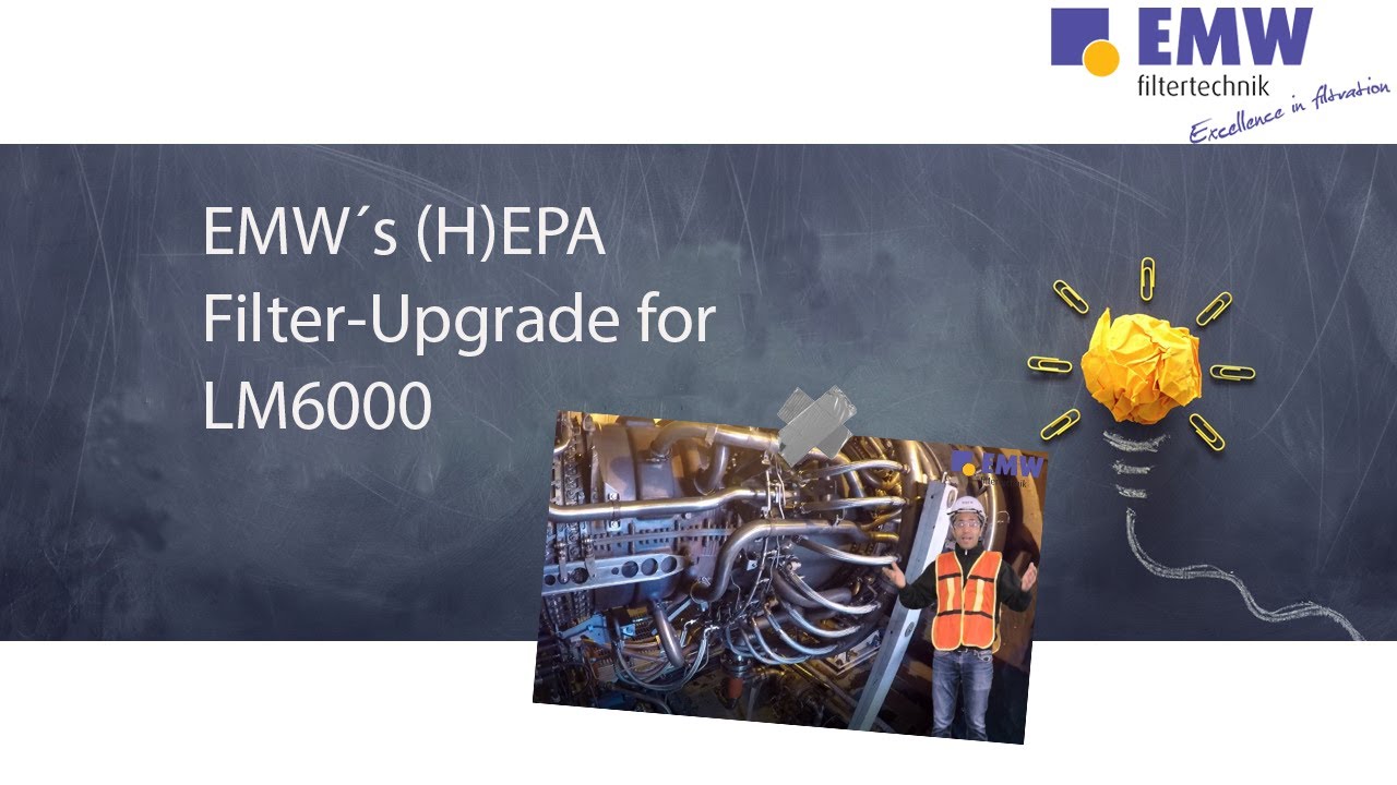 EMW®´s Filter-Upgrade for LM6000 Gas Turbines - YouTube