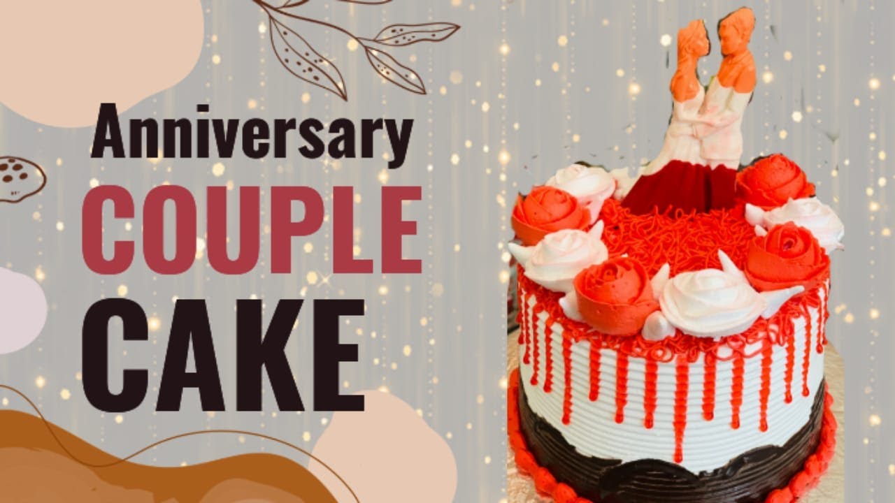 Couple Cake |Anniversary couple cake |Couple cake recipes. |Icing of ...