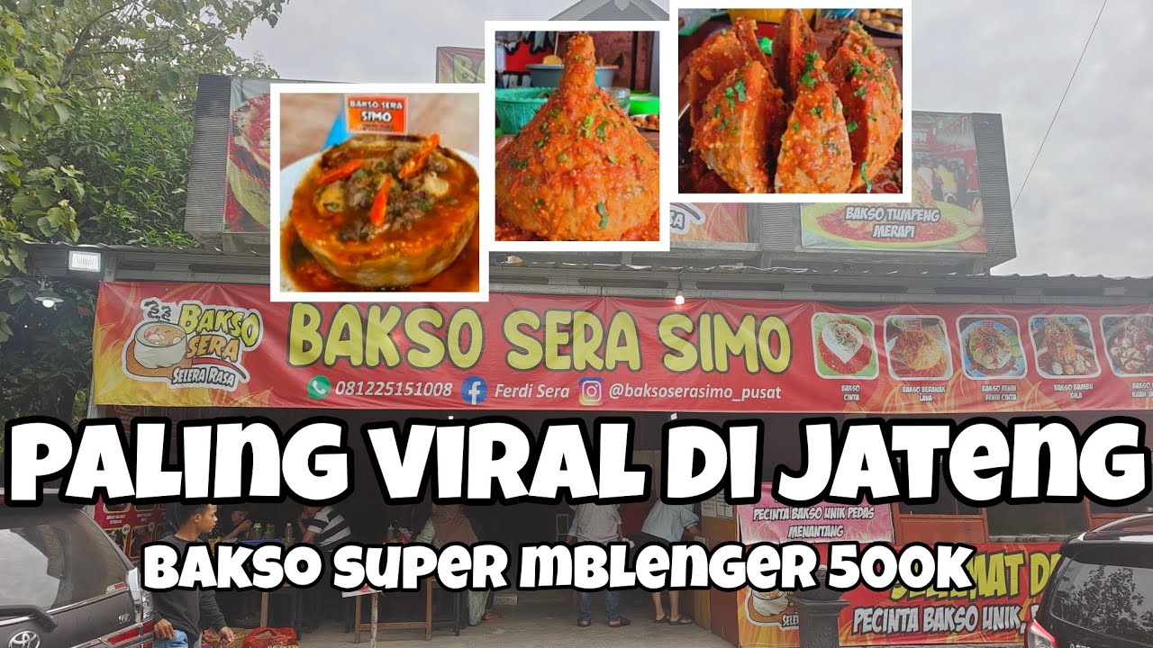 Bakso Sera Simo Boyolali - Paling Viral di Jateng - YouTube