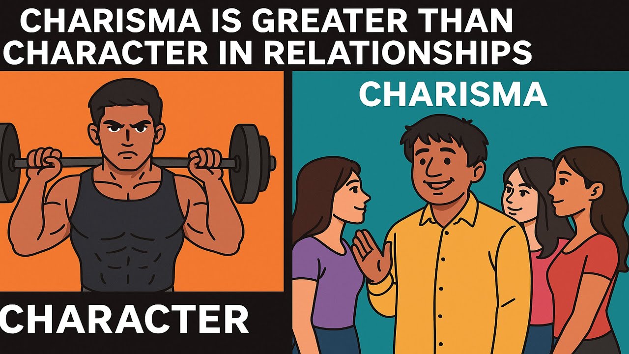 The Harsh Truth, Charisma is better than Character.....well at least in ...