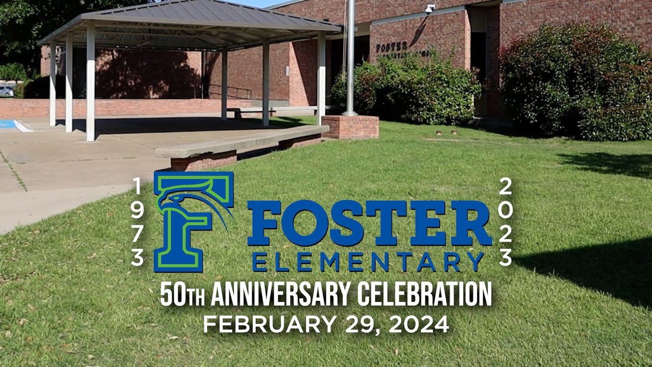 Foster Elementary School Celebrates 50 Years - Arlington ISD - YouTube