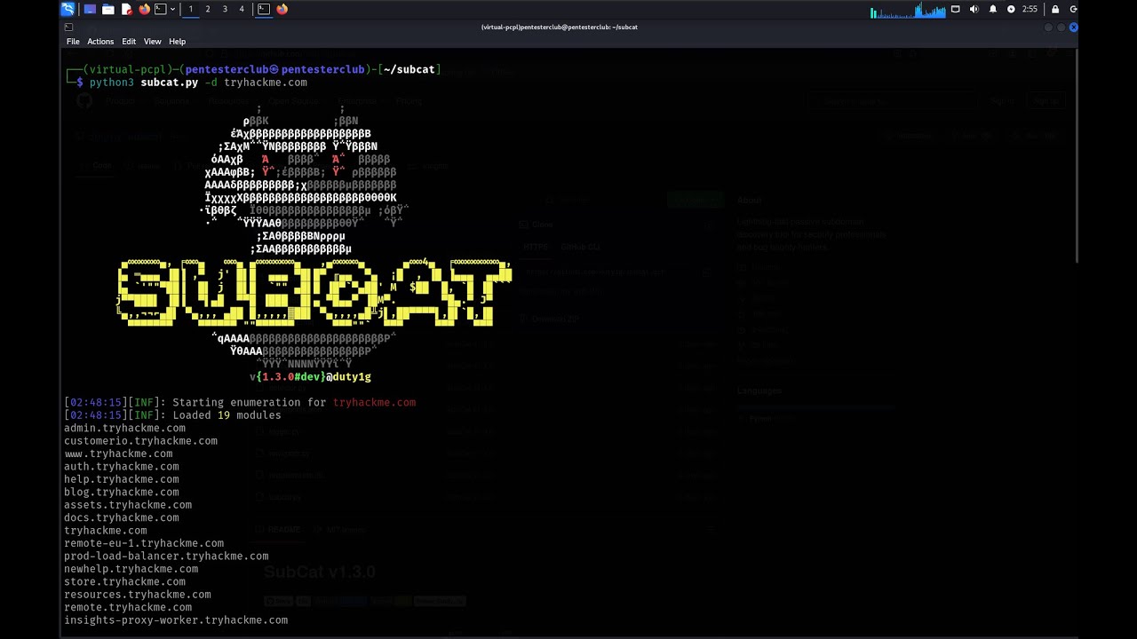 Mastering Subcat for Effective Bug Bounty Hunting - YouTube