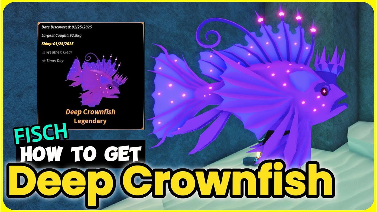 How to Catch Deep Crownfish in Fisch - Easy Guide! - YouTube