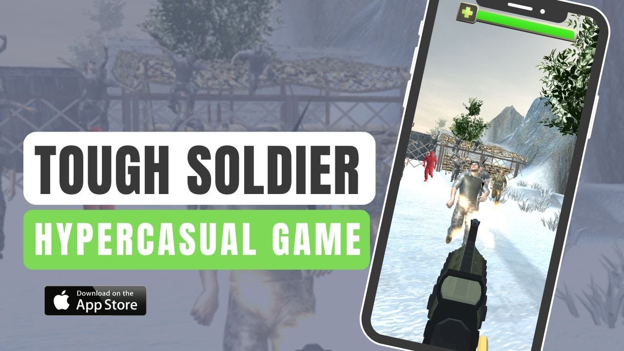 Tough Soldier 💂🏻‍♀️🔫🎯 Gameplay, iOS, Best Mobile Games - YouTube