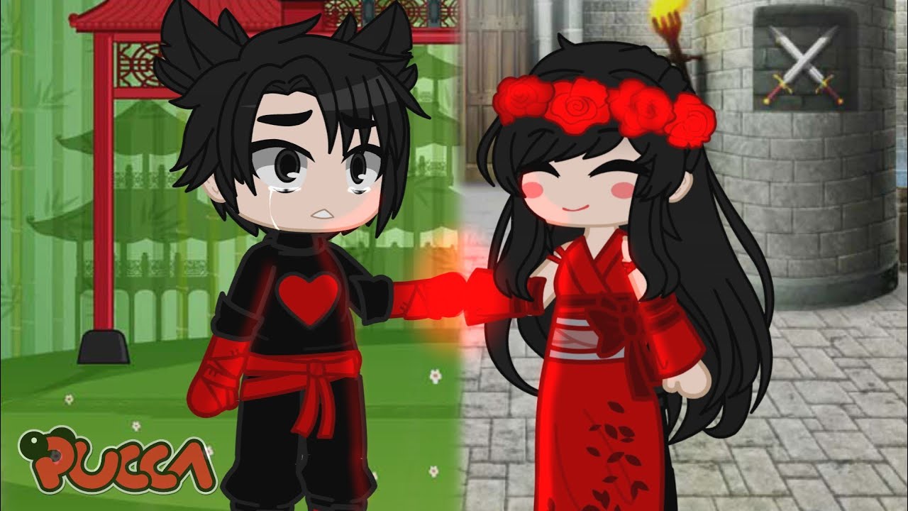 Reincarnation || Pucca x Garu || Skit || Gacha Club - YouTube