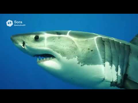 🦈 FACE TO FACE! Massive Great White Shark Encounters Divers 🌊