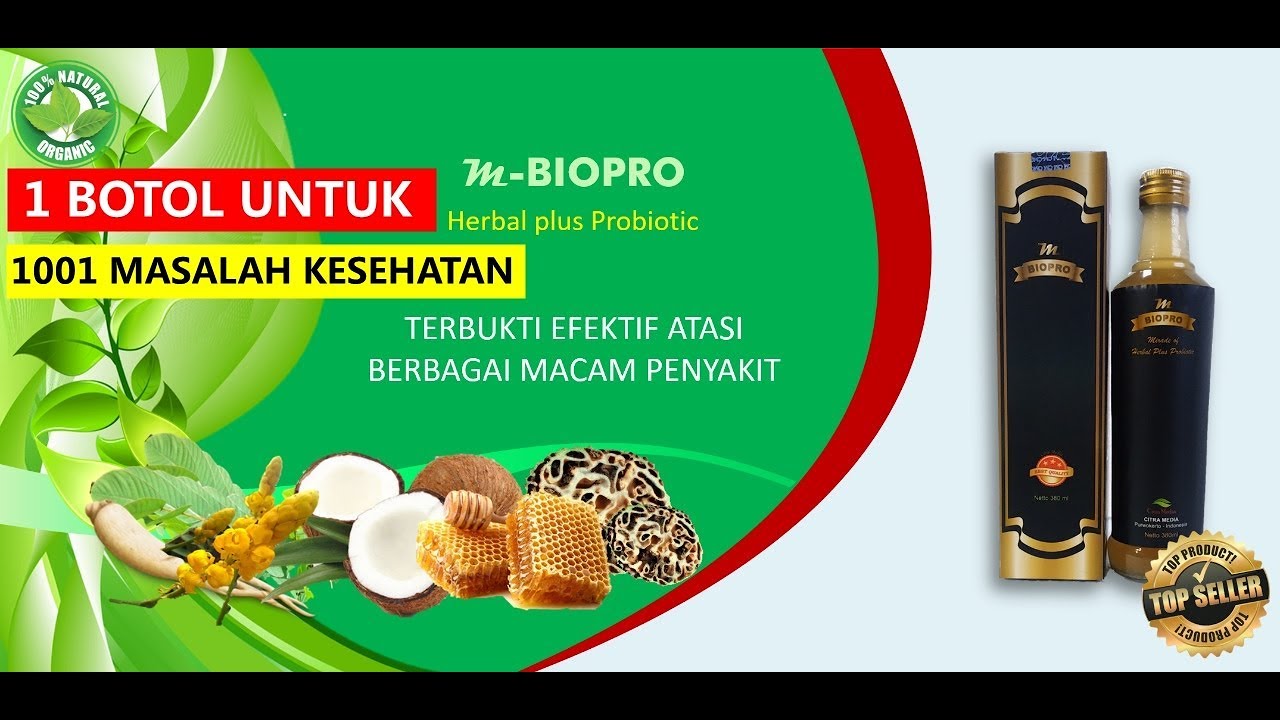 M BIO PRO MANFAAT KHASIAT DAN TESTIMONI CUSTOMER - YouTube