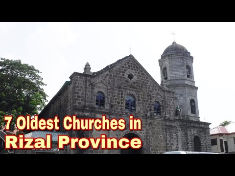 7 Oldest Churches in Rizal Province for Visita Iglesia - YouTube