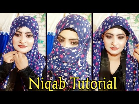 Niqab Tutorial || Niqab Tutorial Full Coverage || Niqab Tutorial With ...