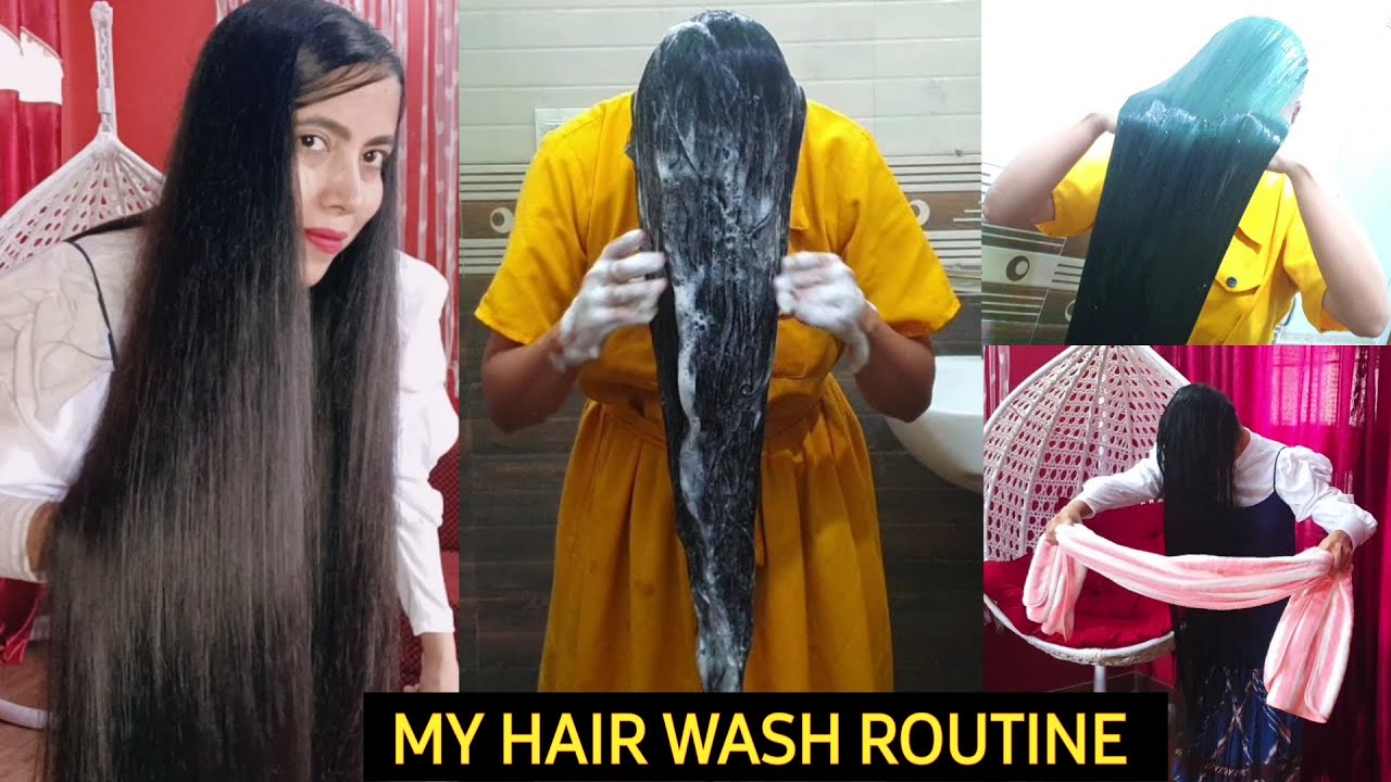 How I Wash My Long Hair My Honest Hair Wash Routine Winter Hair