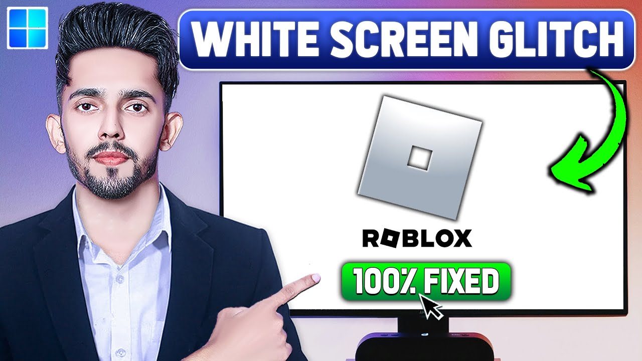 How To Fix Roblox White Screen Glitch (2025 Updated Way) - YouTube