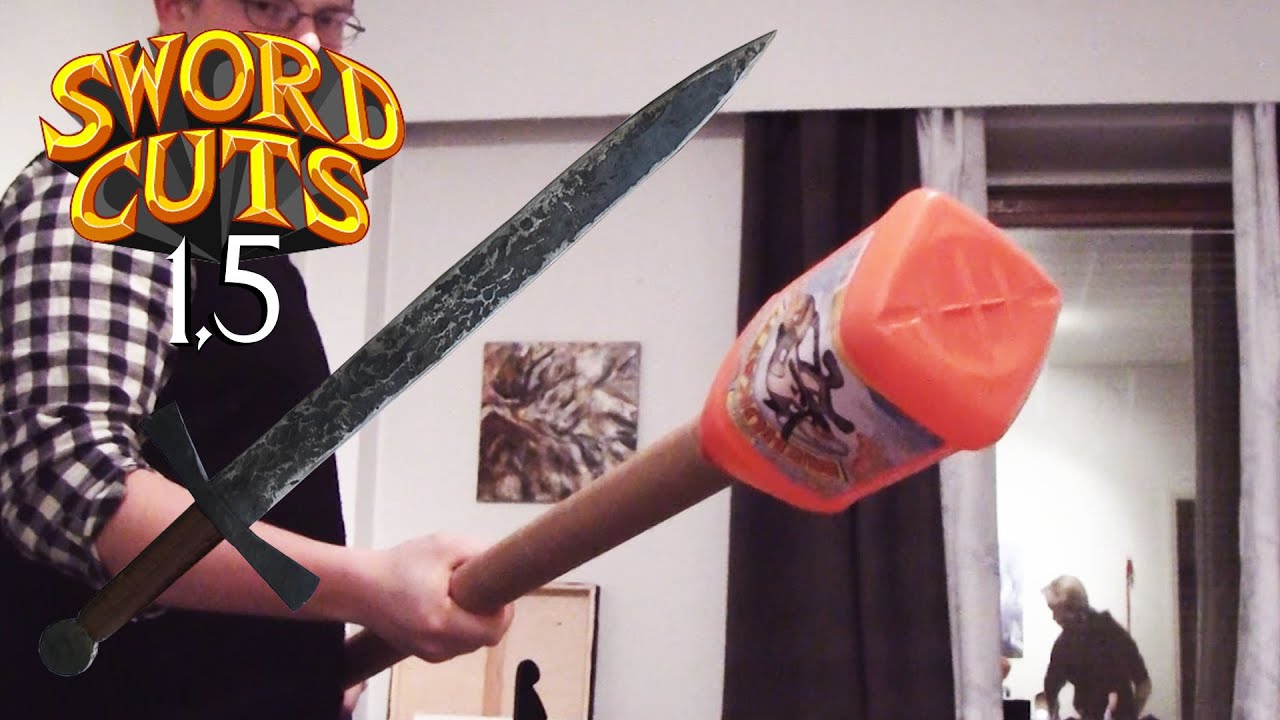 Sword vs juice container – Sword Cuts 1,5 | Episode 1 - YouTube