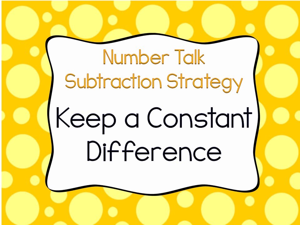 Keep A Constant Difference Subtraction Strategy YouTube keep-a-constant-difference-subtraction-strategy-youtube