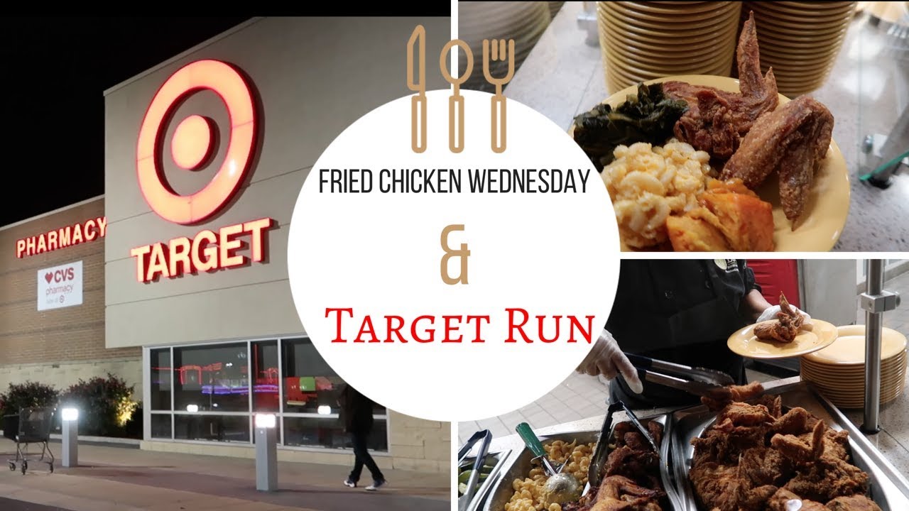 Late night TARGET RUN ! | Fried Chicken Wednesday HBCU - YouTube