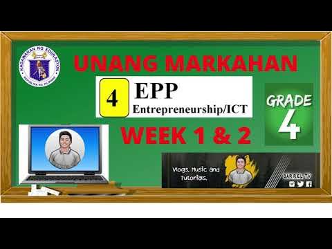 EPP 4 QUARTER 1 WEEK 1 & 2 (ENTREPRENEURSHIP) - YouTube