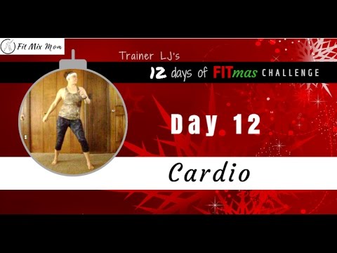 Day 12 - 12 Days of FITmas Challenge: Cardio HIIT Workout - YouTube