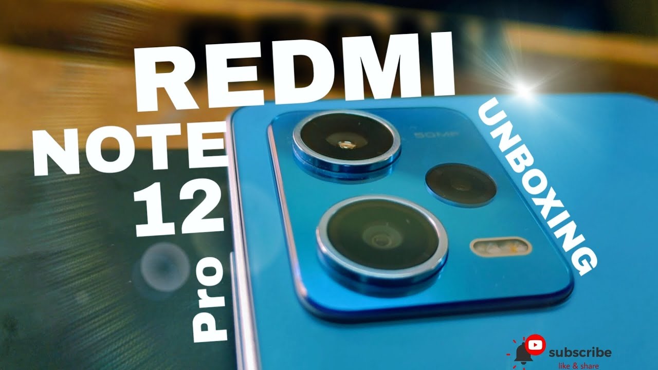 Redmi Note 12 Pro Unboxing & Quick Review - நல்ல 👌 Value for Money ...