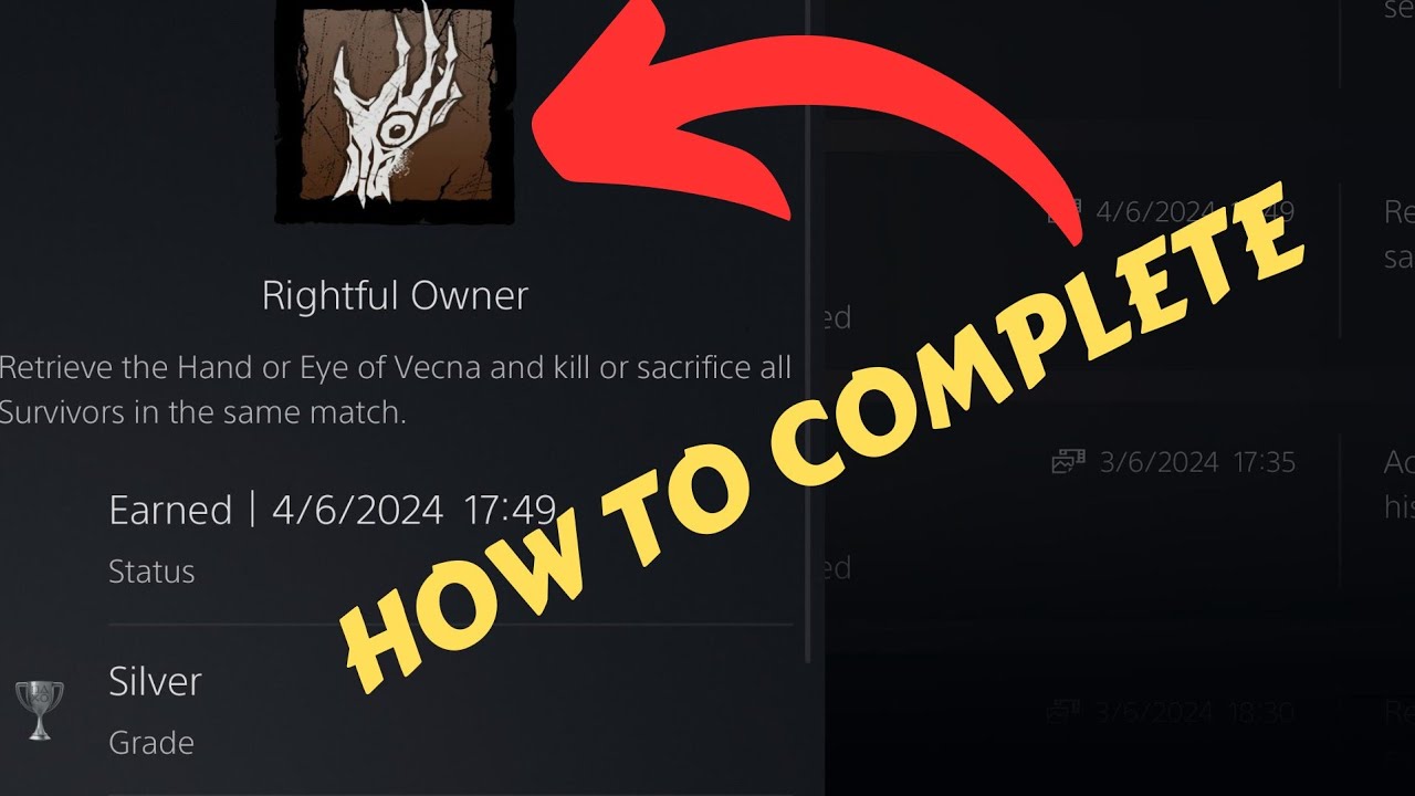 Rightful Owner Achievement | Dead by Daylight - YouTube