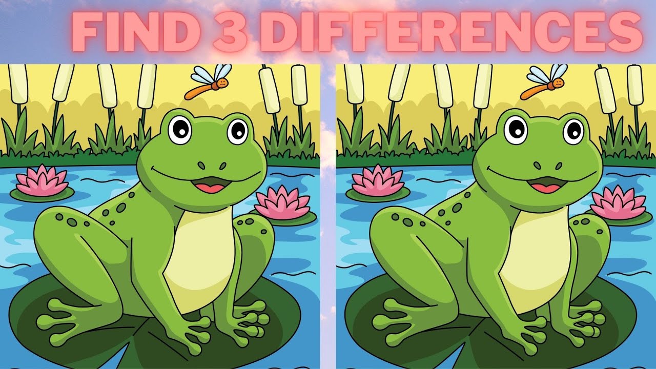 Find 3 Differences | Exercise Your Brain | Video 784 - YouTube
