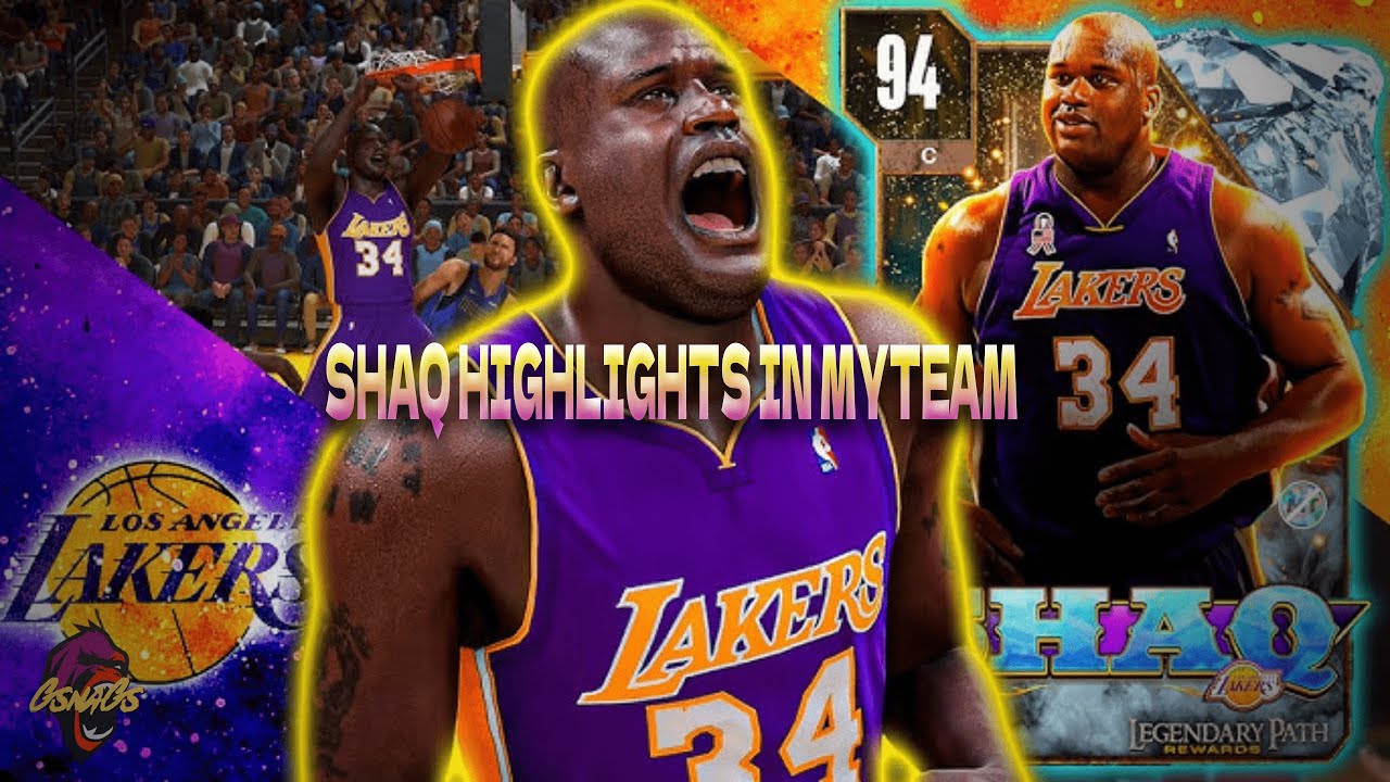*BEST CARD IN MYTEAM IN NBA 2K24* SHAQ TAPE IS UNSTOPPABLE #nba2k # ...