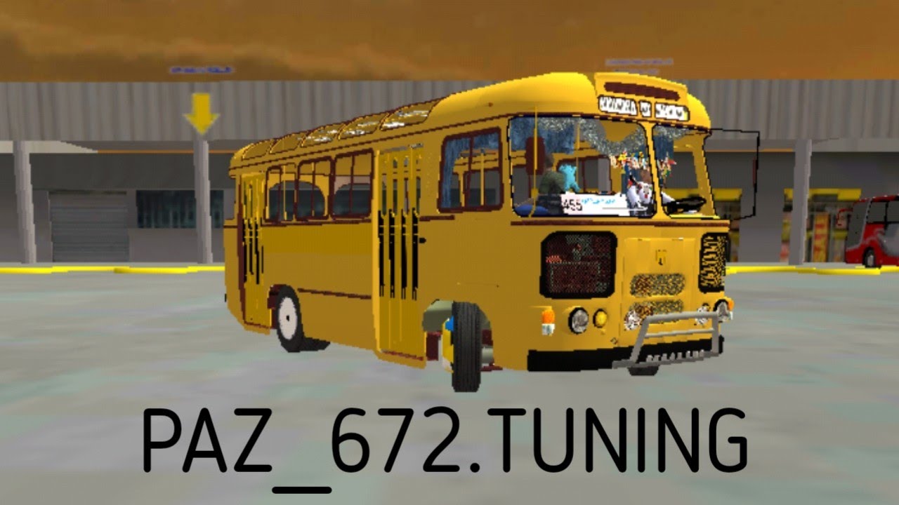 PAZ 672 MEGA TUNING PROTON BUS SIMULATOR - YouTube