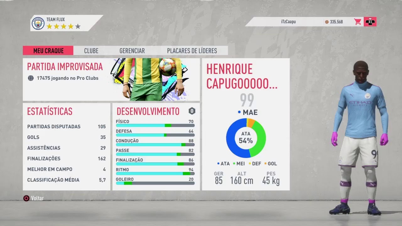 Campeonato Pro Clubs CDP - Manchester Blue - YouTube