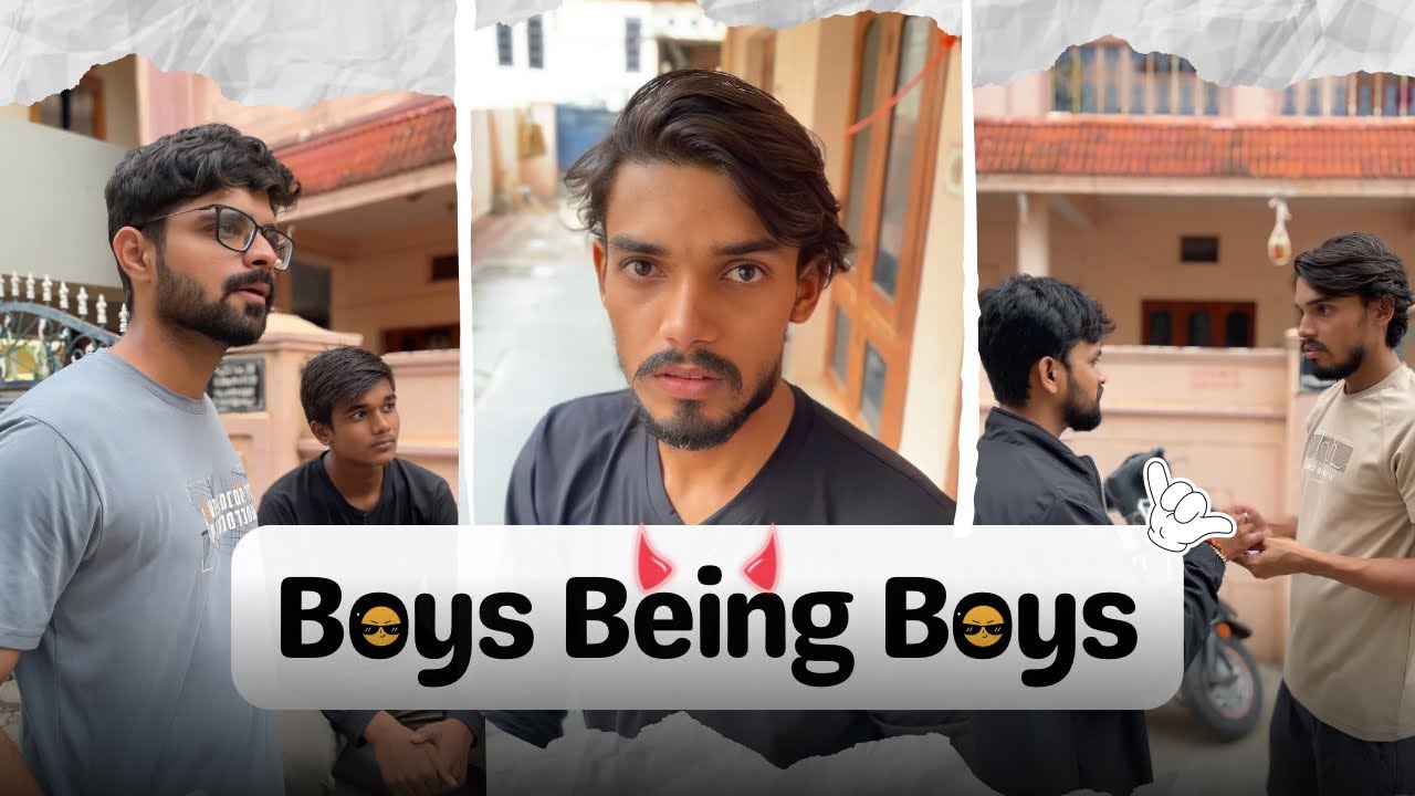 Boys being boys | Mandhe Antha - YouTube
